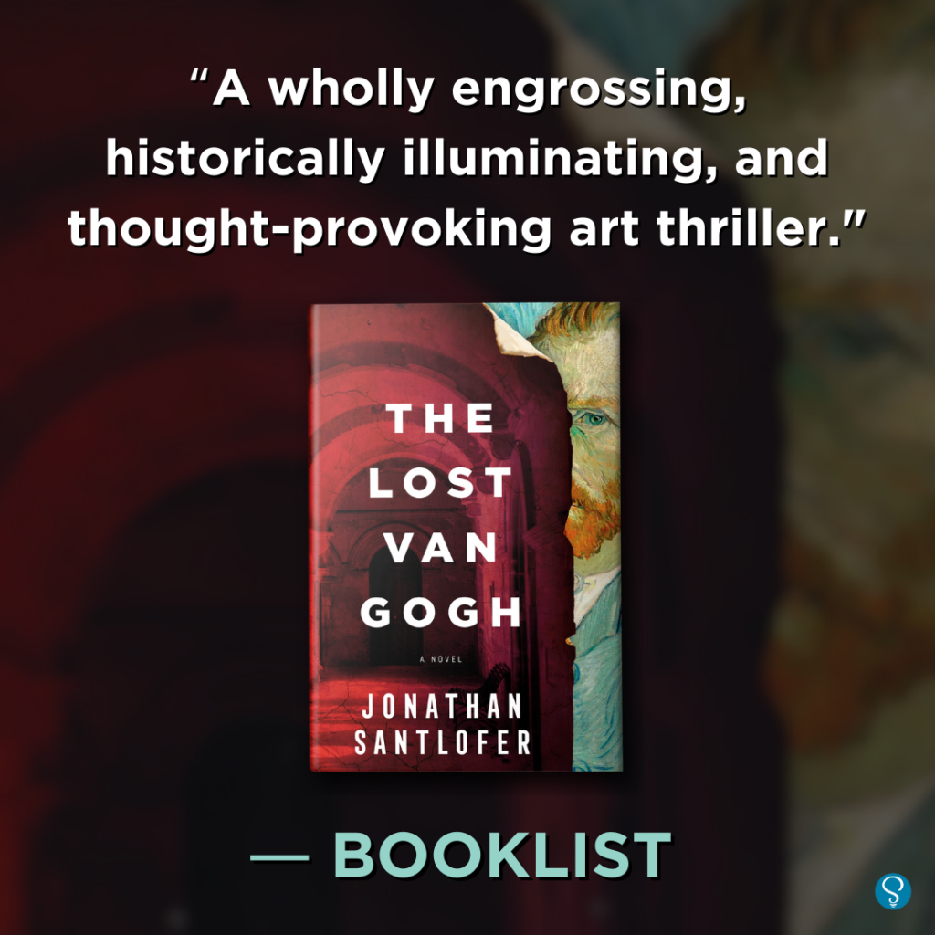 Booklist - Review of The Lost Van Gogh - Jonathan Santlofer